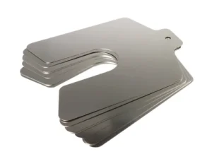 Precut Slotted Shim, Width 3", Length 3", And Thickness .125" In A Pack ...